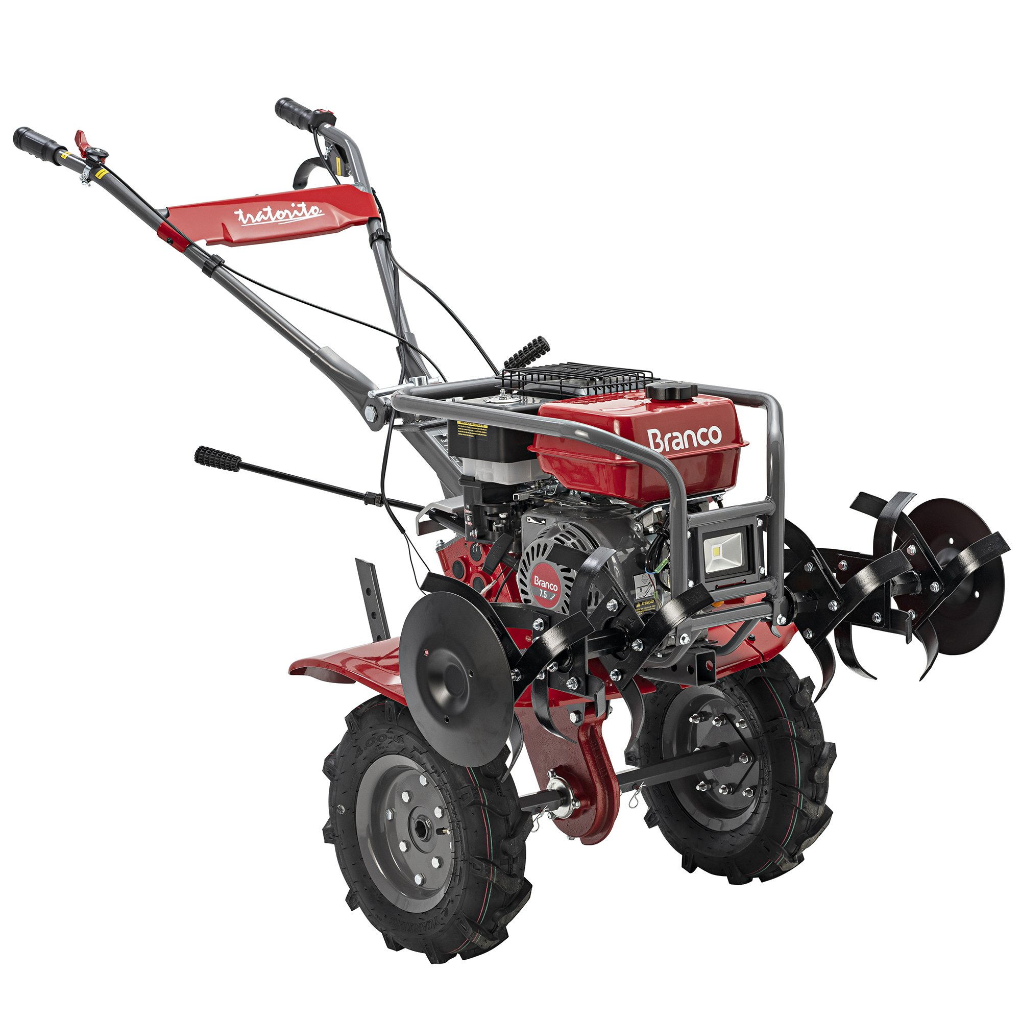 Motocultivador - Tratorito BTTG-7.5 - 800 Branco